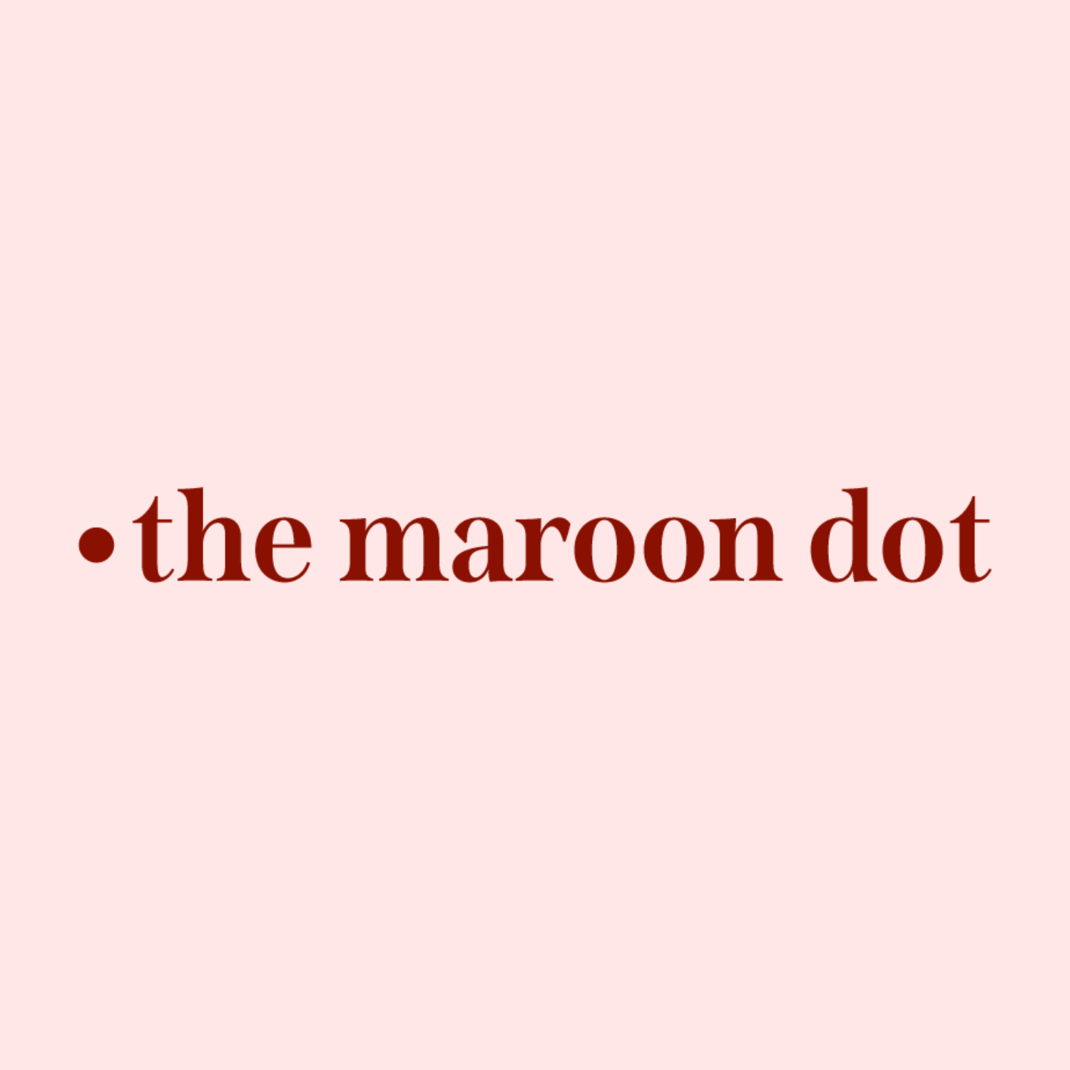 The Maroon Dot | Giftsmiths